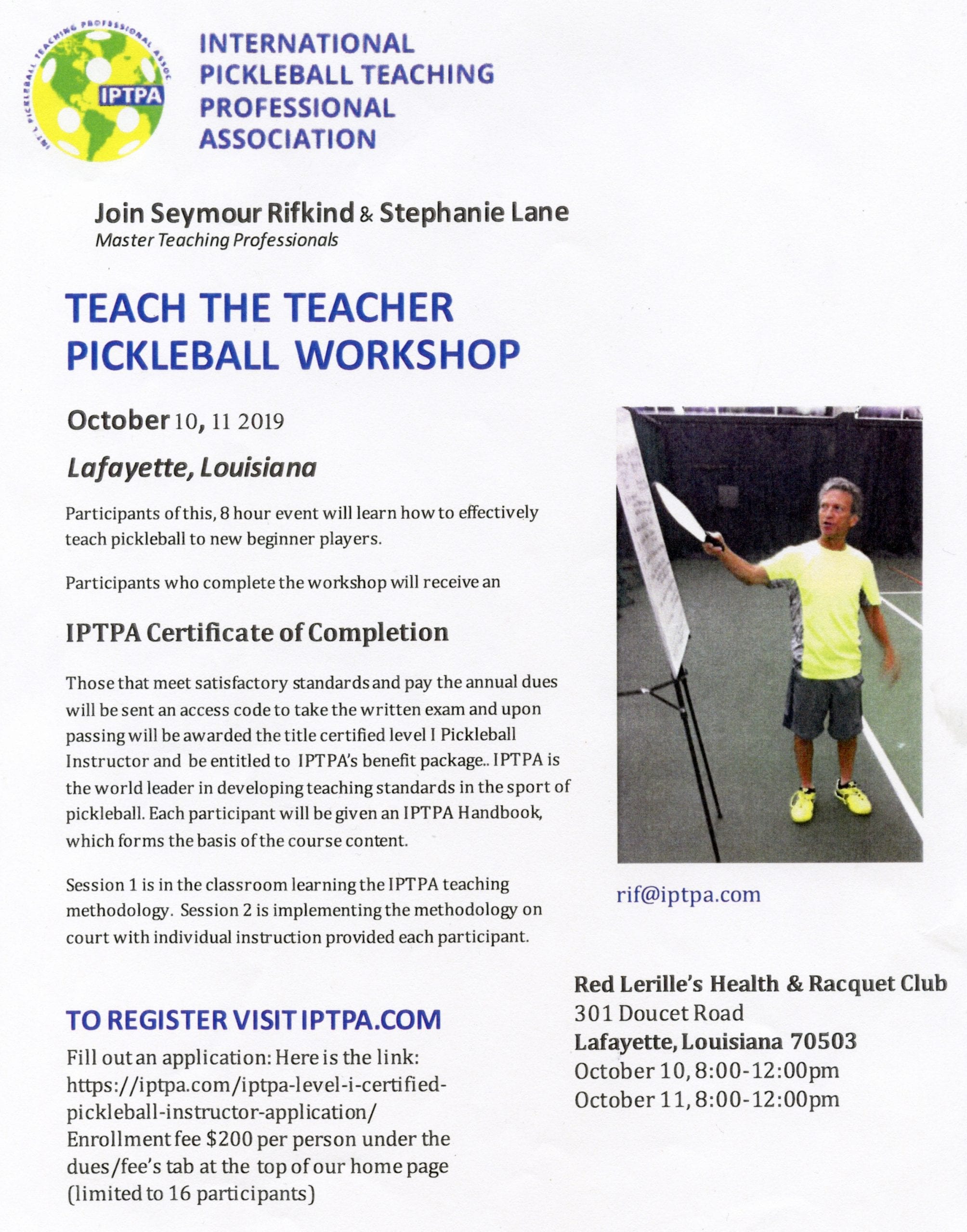 So. . . . What is Pickleball? | Red Lerilles